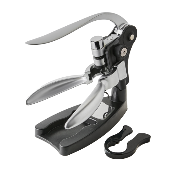 Lever Pull Corkscrew with stand